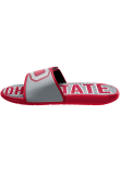 Ohio State Buckeyes Red Colorblock Big Logo Gel Slide Mens Slides ...