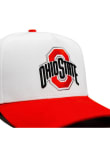 Ohio State Buckeyes White Stadium Patch Two Tone Adjustable Hat - 47130725