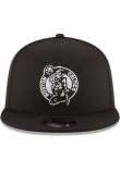 Boston Celtics New Era Black 9fifty Snapback Hat 59001807