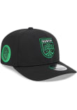 New Era Austin FC BLACK Jersey Hook 9SEVENTY Stretch Snap Adjustable ...