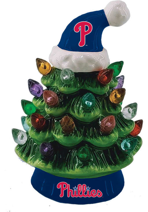 Philadelphia Phillies Red Light Up Tree Ornament Ornament - 1416276
