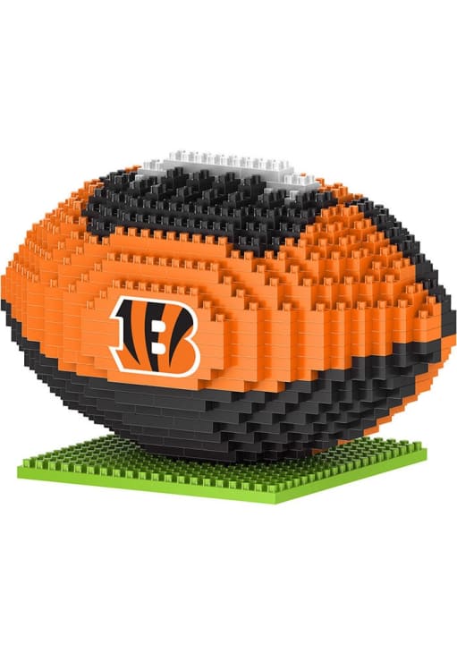 Cincinnati Bengals Toy | Cincinnati Bengals Building Blocks ORANGE 3D ...