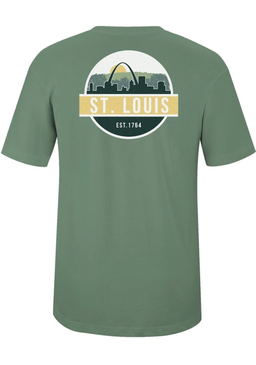 Uscape St Louis GREEN Scenic Circle Short Sleeve T Shirt - 2240189
