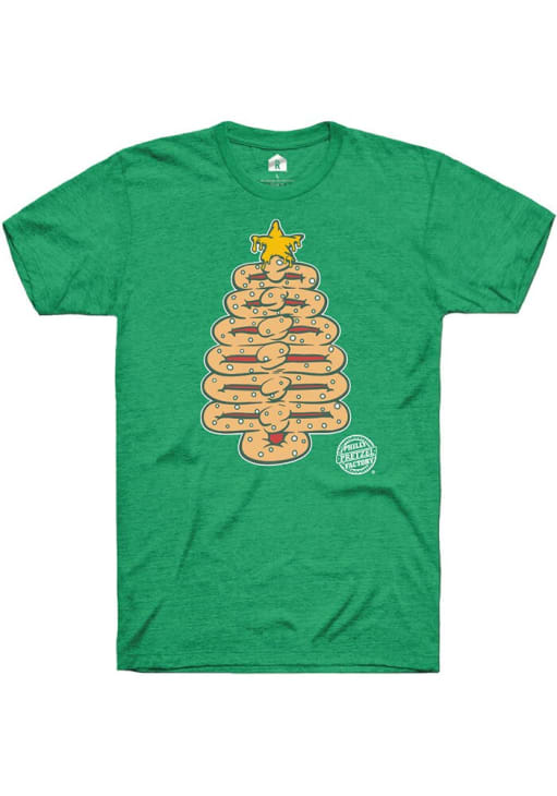 Rally Philly Pretzel Factory GREEN Philly Pretzel Factory Tree Short ...