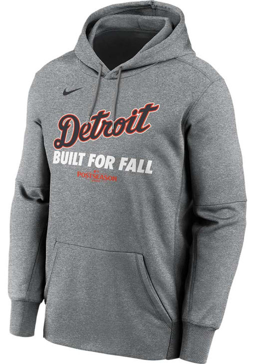 Detroit Tigers Mens Nike GREY HEATHER 2025 Postseason Participant ...