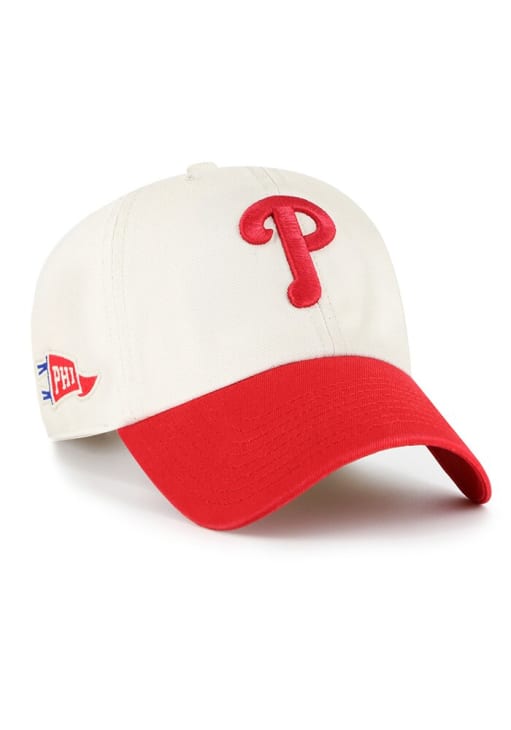 47 Philadelphia Phillies TAN Grand Stand Clean Up Adjustable Hat - 48022981