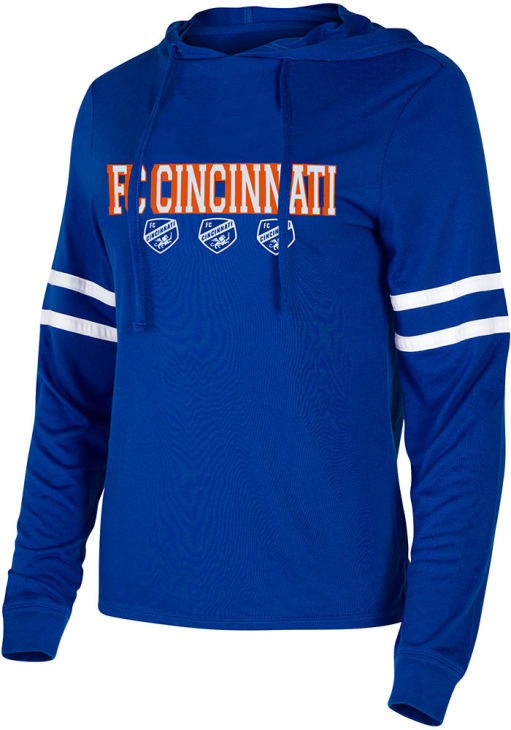FC Cincinnati Womens Marathon Hoodie - Blue