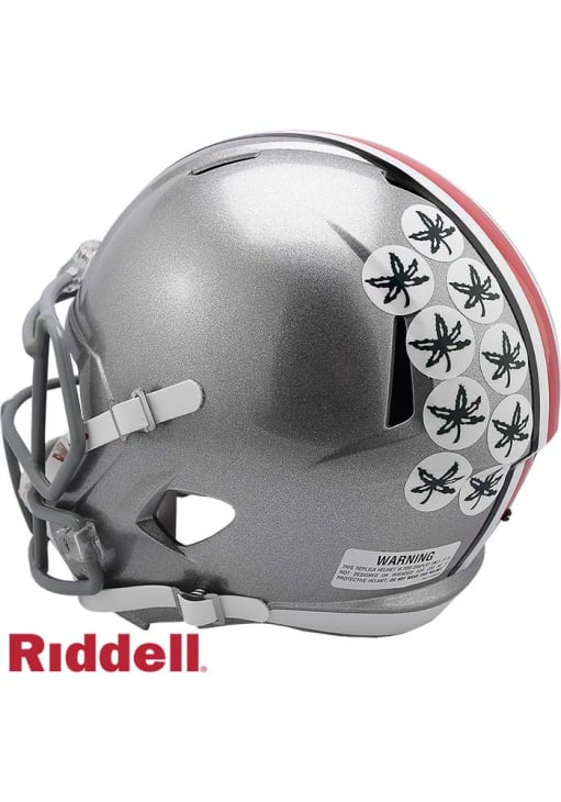 Ohio State Buckeyes SILVER Silver Replica Speed Full Size Football ...