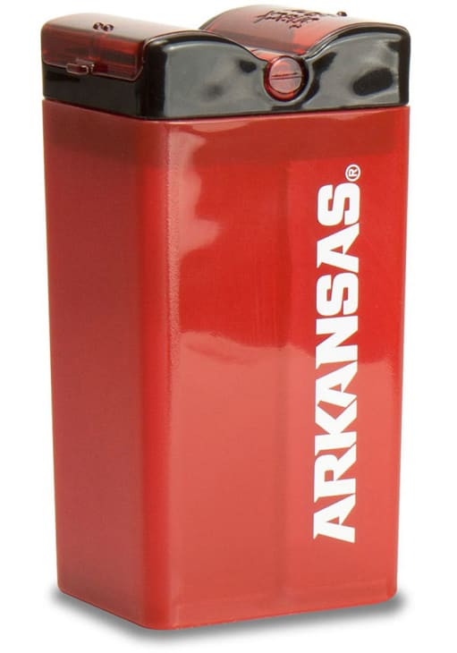 Arkansas Razorbacks Red 12oz Snack in the Box Candy Jar - 8890002